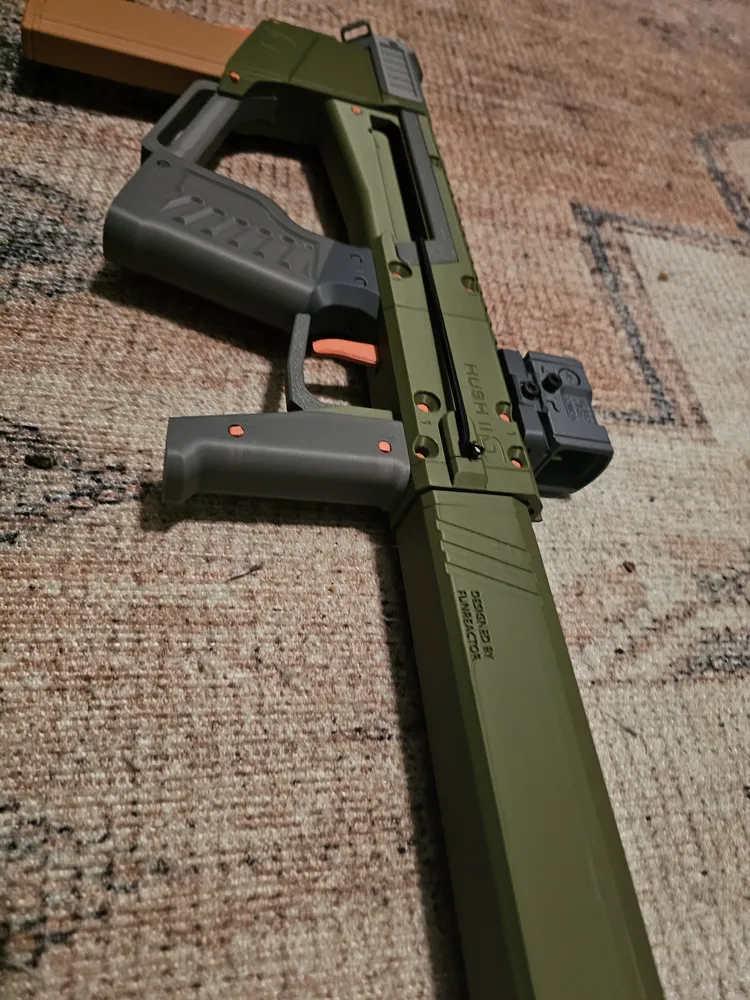 HUSH II nerf suppressor - Free 3D Print Model - MakerWorld