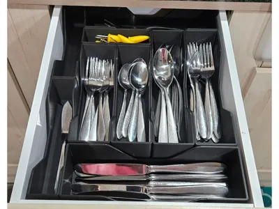 Gridfinity Kitchen Utensil Bins by Hometownfab MakerWorld: Download ...