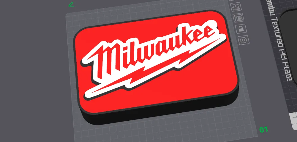 Milwaukee Light Box / Wall Art by Tri-3D - MakerWorld