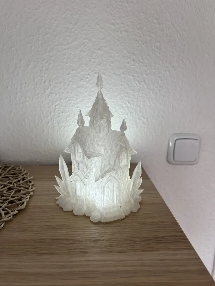 Illuminated Ice House - Free 3D Print Model - MakerWorld