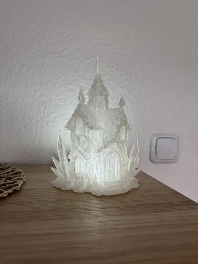 Illuminated Ice House - Free 3D Print Model - MakerWorld