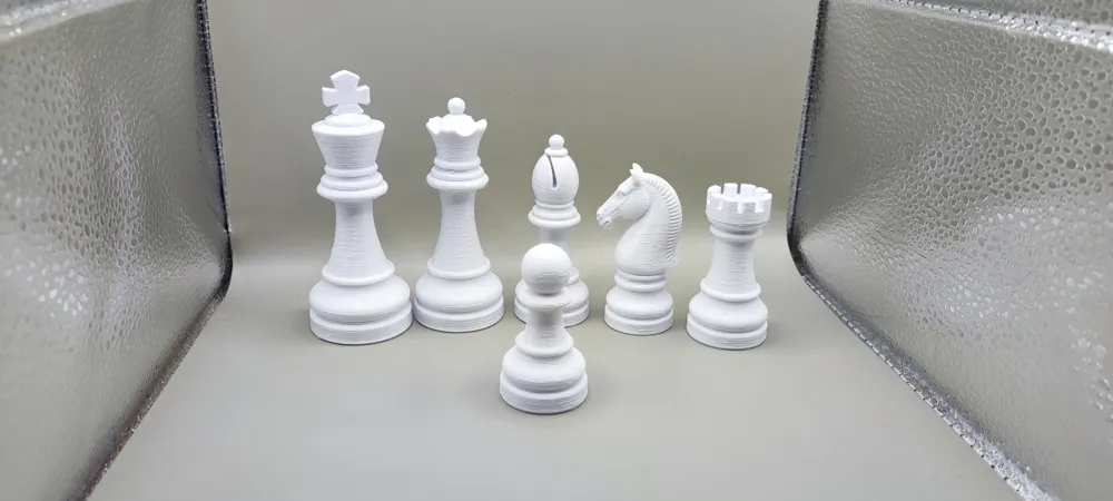 Classic Staunton Chess Set - Free 3D Print Model - MakerWorld