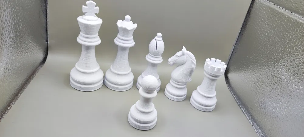 Classic Staunton Chess Set - Free 3D Print Model - MakerWorld