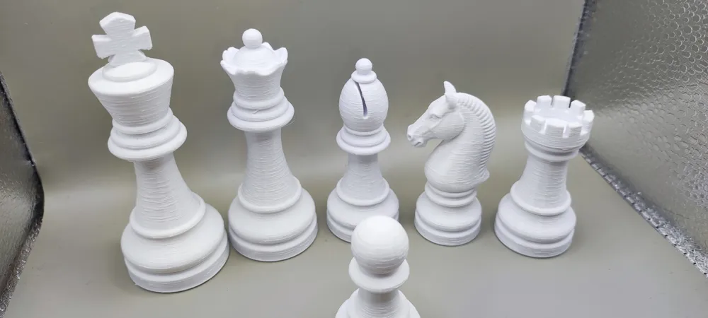 Classic Staunton Chess Set - Free 3D Print Model - MakerWorld