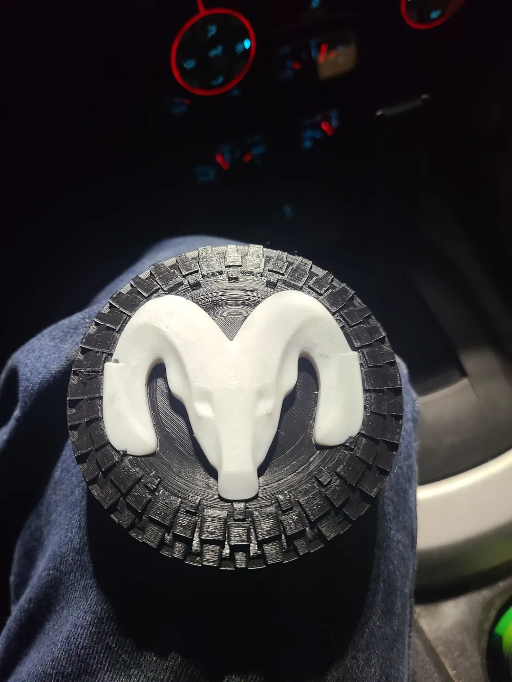 Ram Cupholder Coaster by WhiteDevil56 - MakerWorld