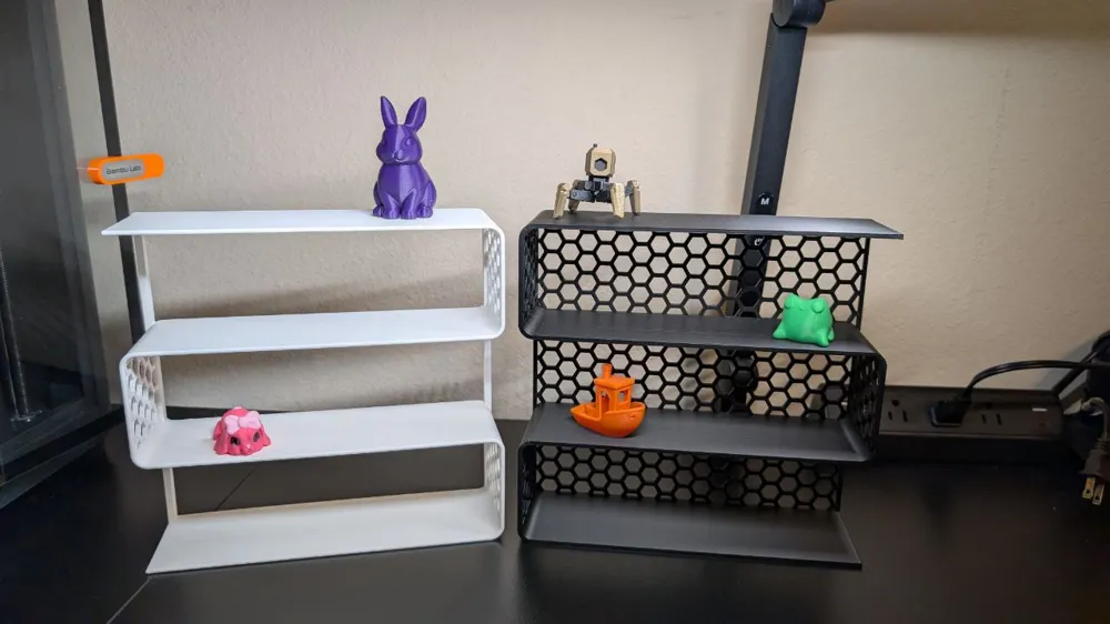 Figurine Display Shelf Stand - Free 3D Print Model - MakerWorld