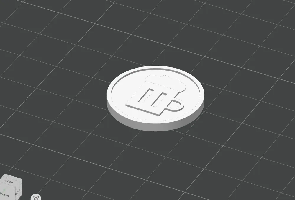 Jeton de caddie Bière - Modèle d'Impression 3D Gratuit - MakerWorld