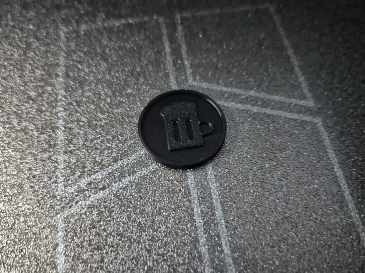 Jeton de caddie Bière - Modèle d'Impression 3D Gratuit - MakerWorld