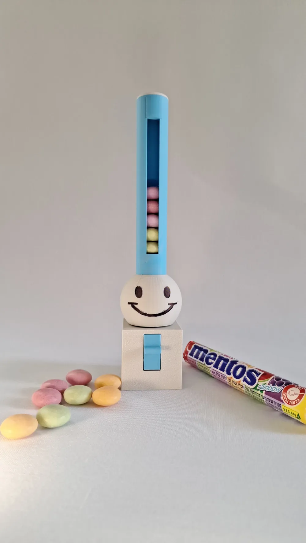 Mentos candy dispenser by @build2play MakerWorld: Download Free 3D Models