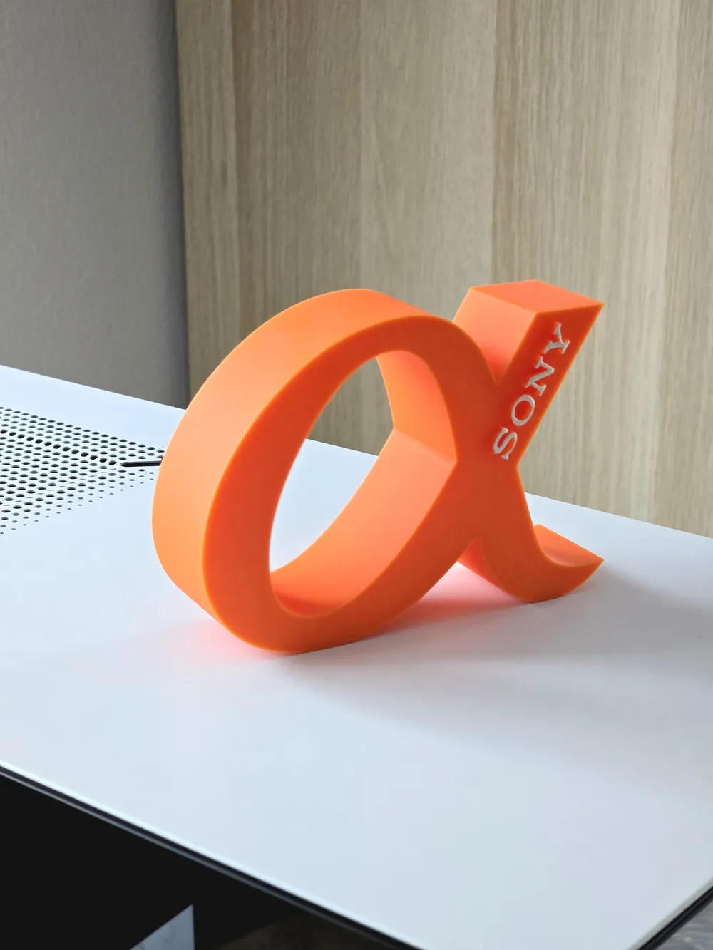 Sony Alpha Logo - Free 3D Print Model - MakerWorld