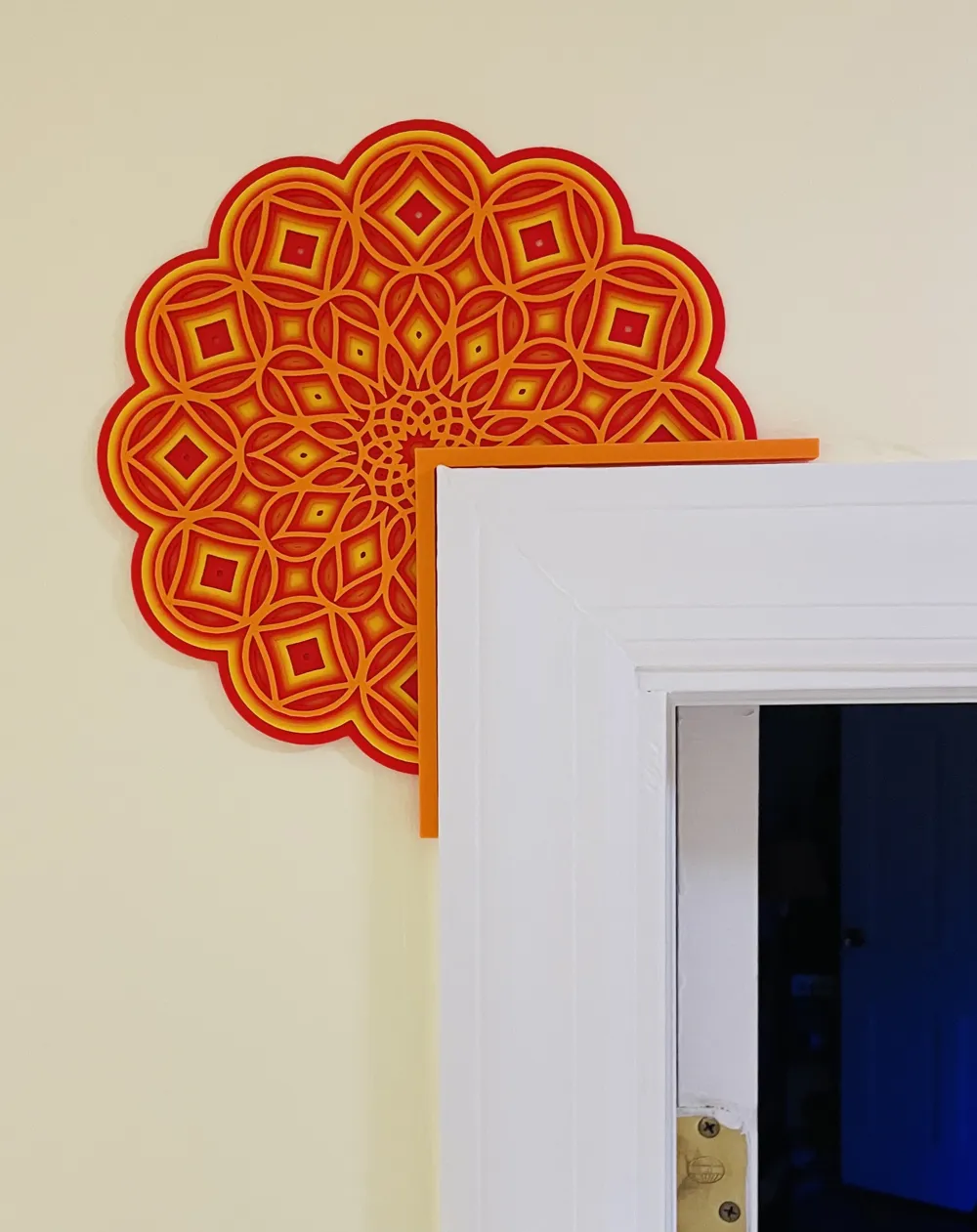 Mandala Door Corner by HEC MakerWorld: Download Free 3D Models