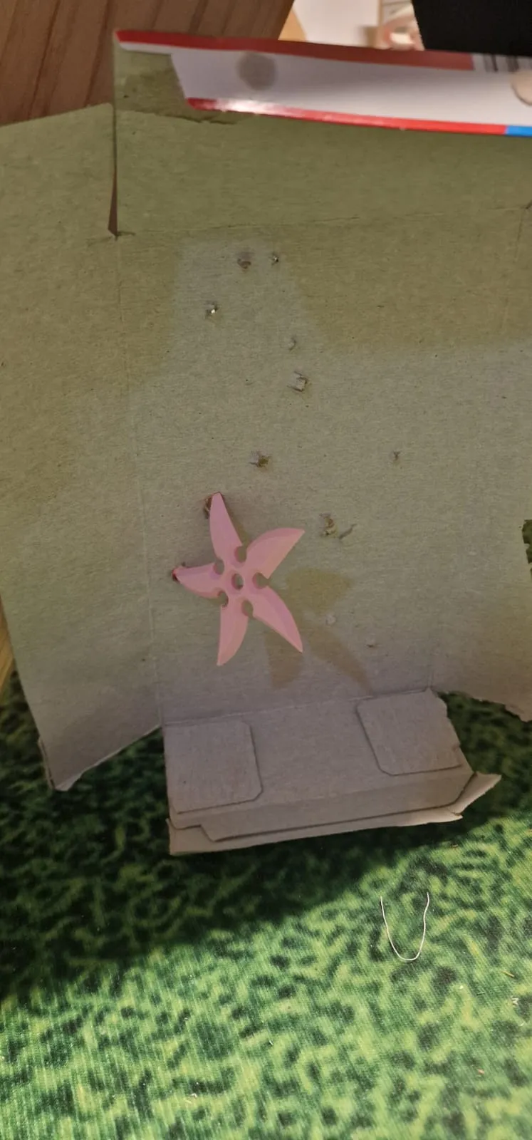 Shuriken Ninja Star Kunai Box Opener by kuuji :) MakerWorld: Download ...