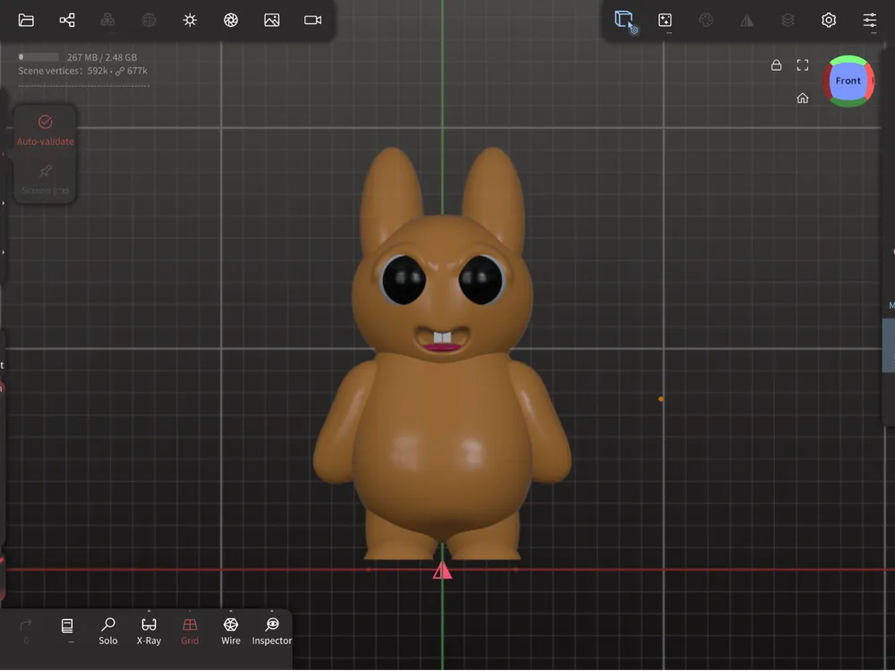Angry bunny by Rabbits 3d Funtime - MakerWorld