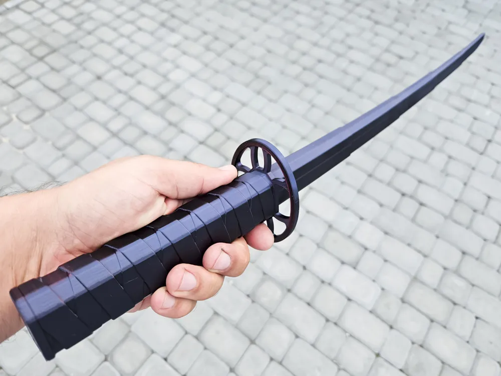 Shadow Katana – (Print-in-place) by New_Kids_Turbo MakerWorld: Download ...