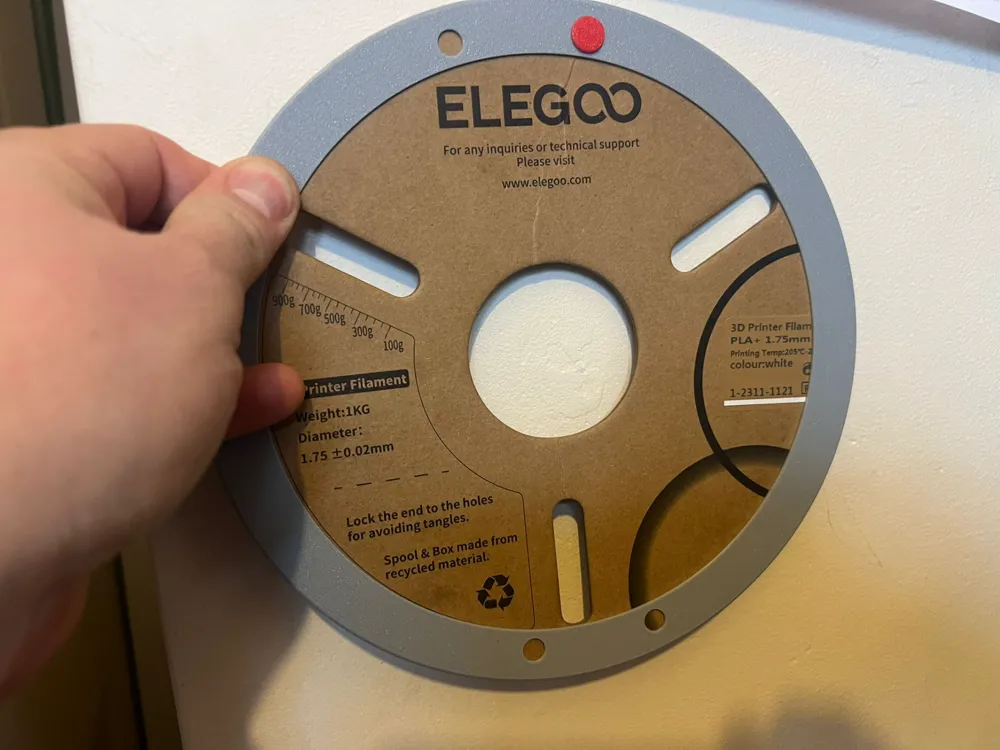 Elegoo spool button by tonyst - MakerWorld