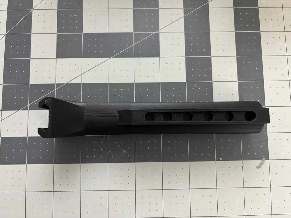 Picatinny Buffer Tube - Free 3D Print Model - MakerWorld