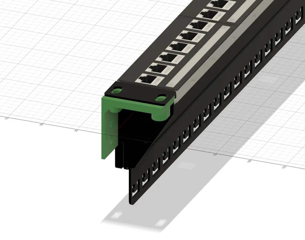 24 Port Patch Panel Wall Mount Brackets by hockyx47 MakerWorld: Download Free 3D Models