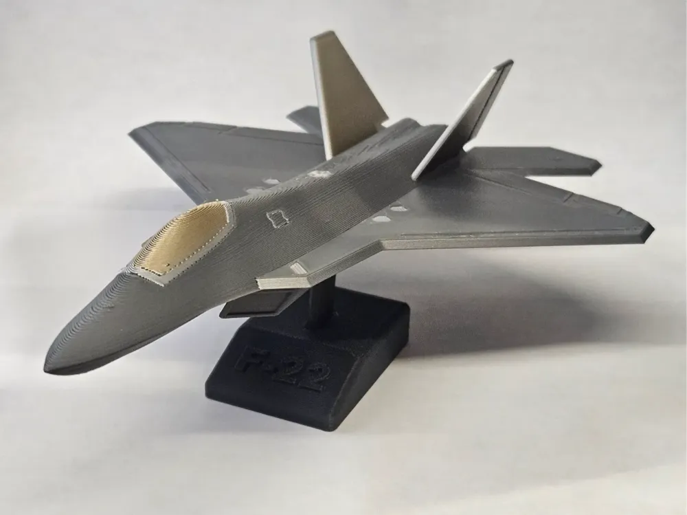 F22 Plane Kit Card by planes01 MakerWorld: Download Free 3D Models