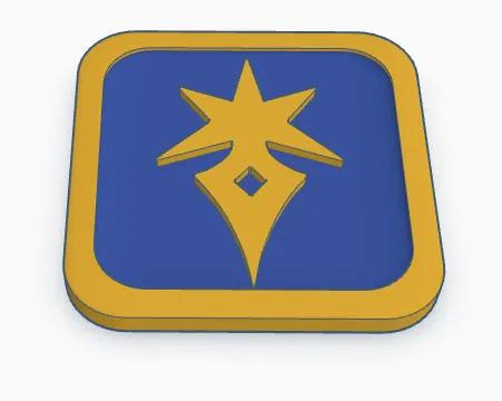 FF14 Tank Badges by Yuro3d - MakerWorld