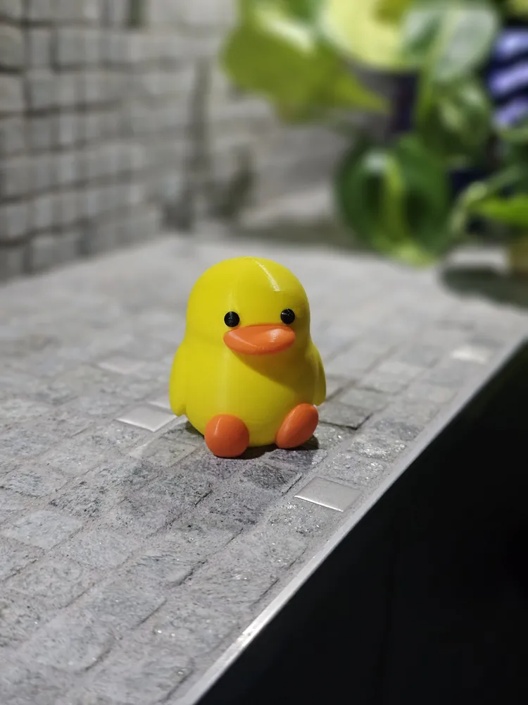 Cute Duck - Free 3D Print Model - MakerWorld