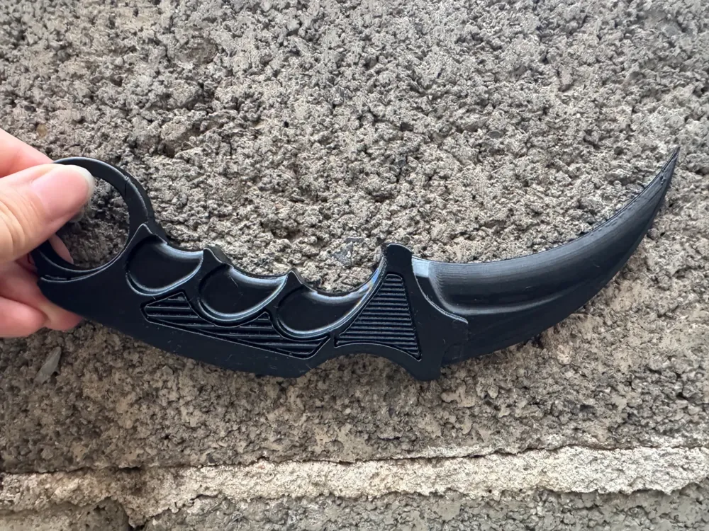 CS: Karambit Knife - Free 3D Print Model - MakerWorld
