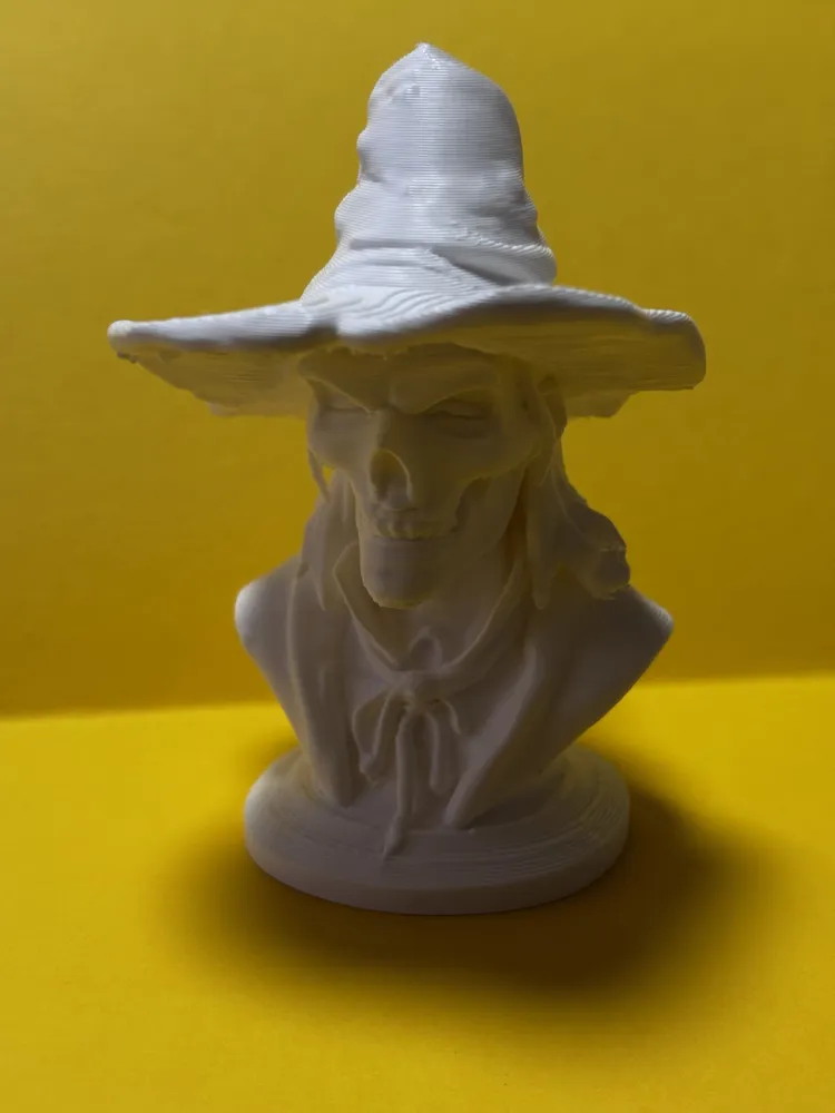 Halloween skeleton bust by Marlborke MakerWorld: Download Free 3D Models