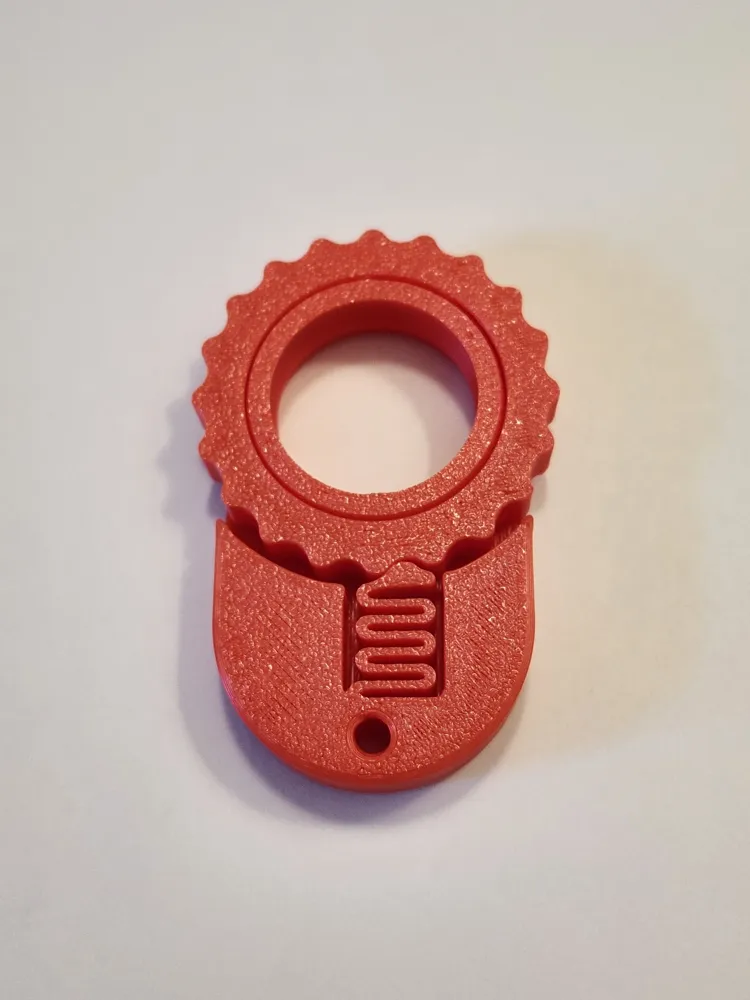 Simplest Sunflower Fidget - Clicker Wheel - Free 3D Print Model ...