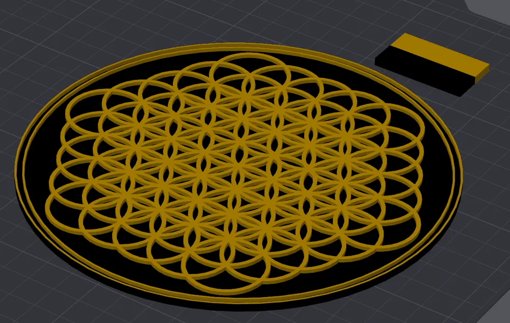Bring Me The Horizon Sempiternal Logo Colored by Asinails - MakerWorld