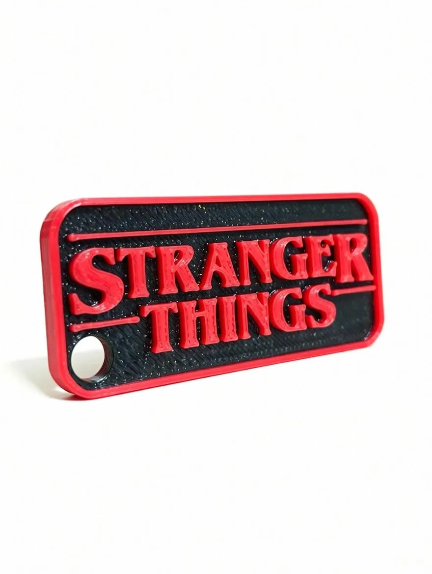 stranger things keychain - Free 3D Print Model - MakerWorld