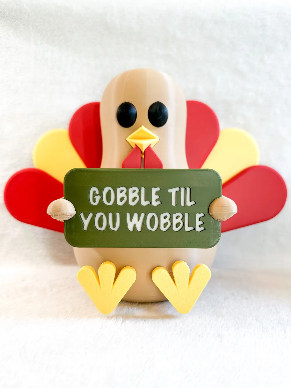 Sir Turkleton, the Thanksgiving Turkey - Free 3D Print Model - MakerWorld