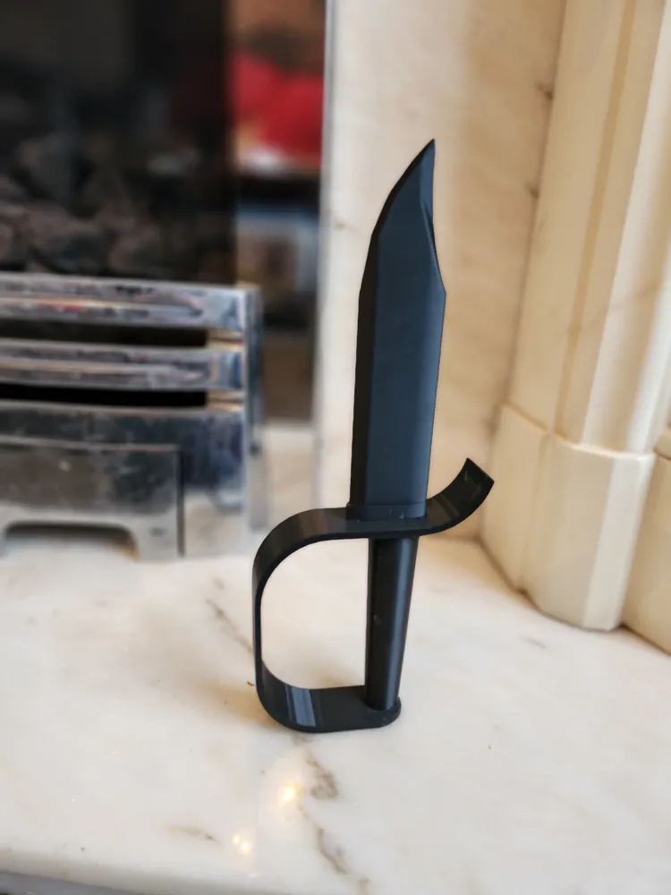 RDR2 Civil War Knife - Free 3D Print Model - MakerWorld