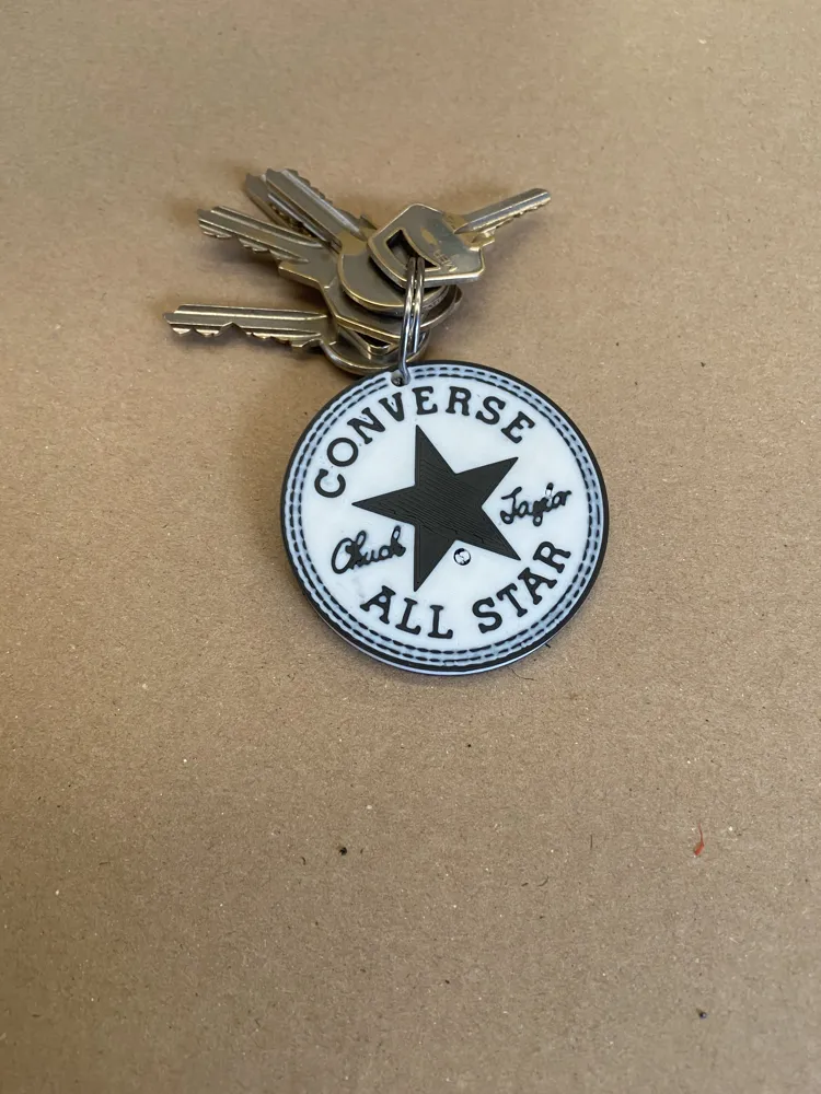 The Converse All Star keychain - Free 3D Print Model - MakerWorld