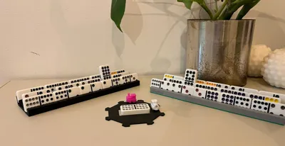 Mexican Train stand - Domino Stand by Ekta Labs MakerWorld: Download ...