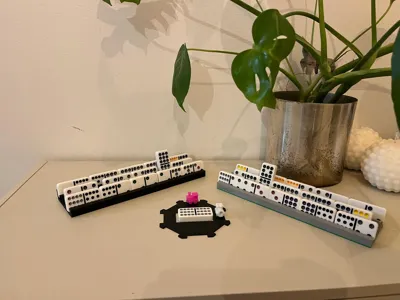 Mexican Train stand - Domino Stand by Ekta Labs MakerWorld: Download ...
