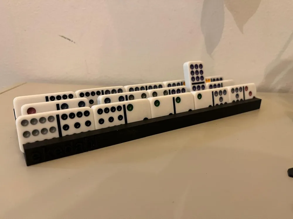 Mexican Train stand - Domino Stand by Ekta Labs MakerWorld: Download ...