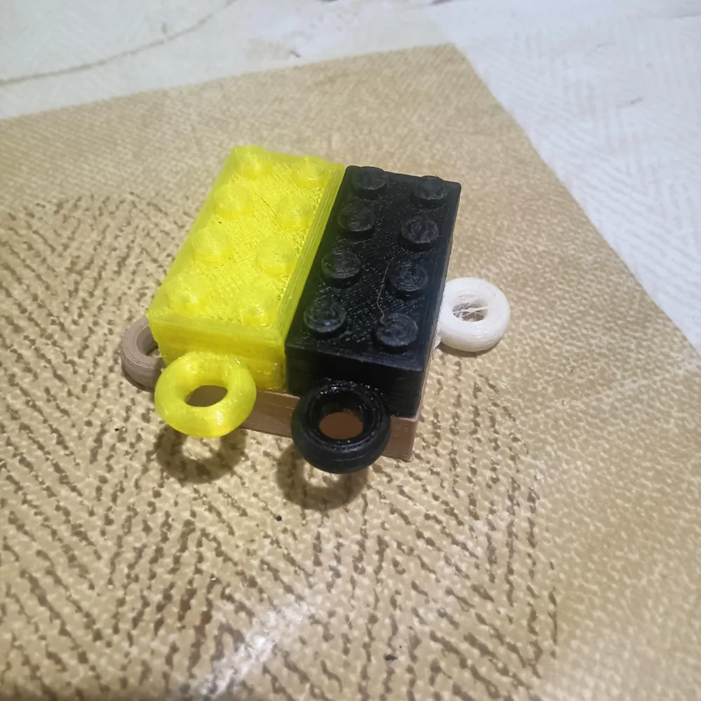 Brick 2X4 Keychain L E G O by AsKeNaR - MakerWorld
