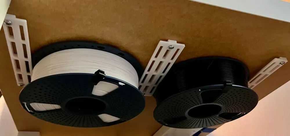 Spool Rail Mounts for Under Desk by 310gina MakerWorld: Download Free ...