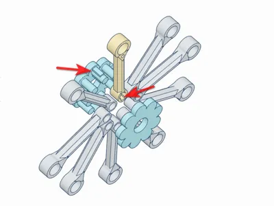 9 Cylinder Radial Engine - Free 3D Print Model - MakerWorld