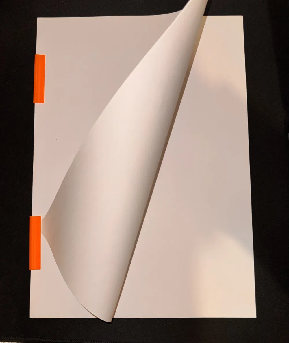 Ultra-thin sheet binding clip by mattidarb MakerWorld: Download Free 3D ...