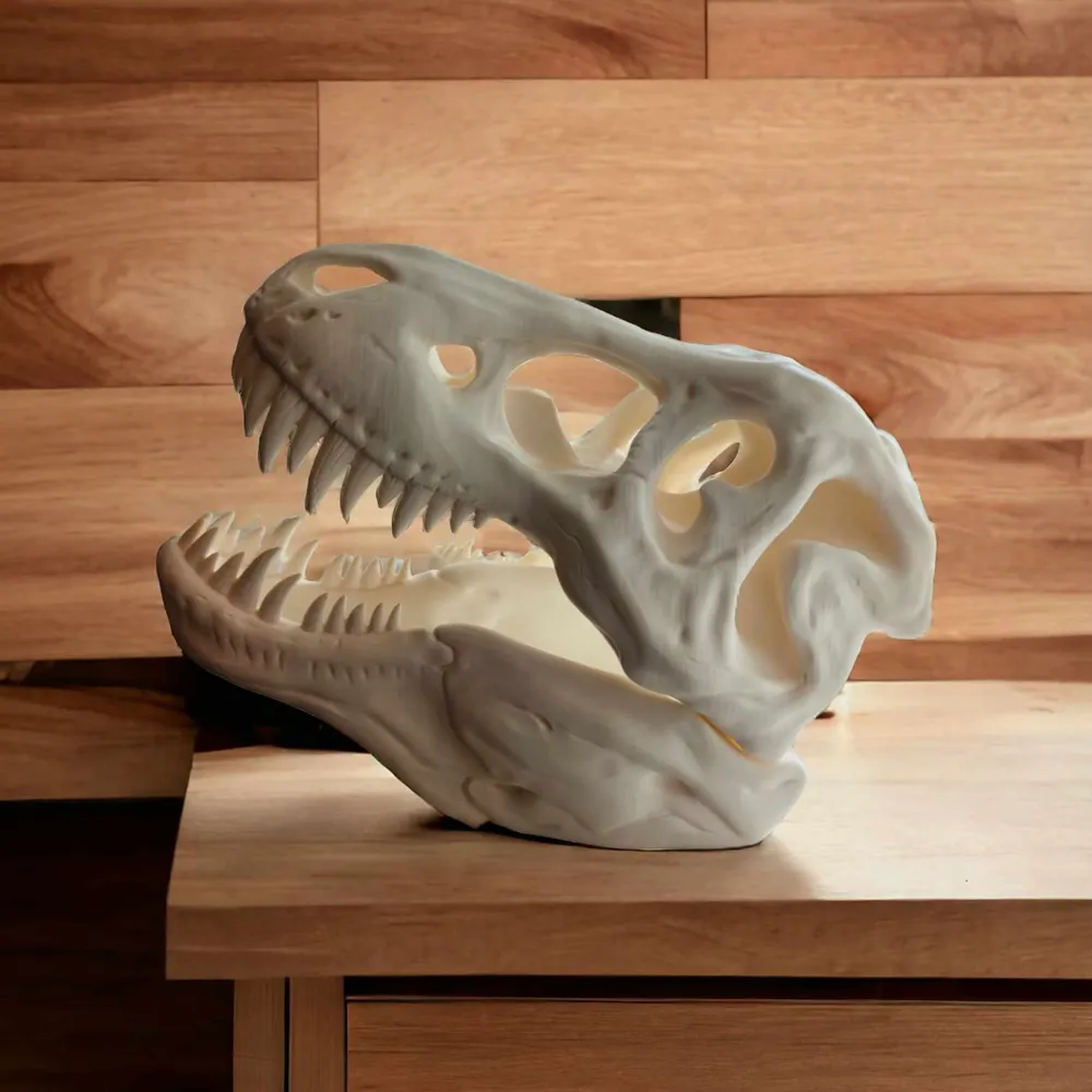Makerbot T-Rex Skull Remixed by PRINT3DGIFTS - MakerWorld