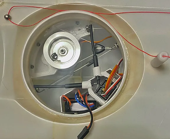 FS-ia6b receiver carrier Alioth IOM sailboat by ronindesu - MakerWorld