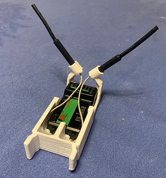 FS-ia6b receiver carrier Alioth IOM sailboat by ronindesu - MakerWorld