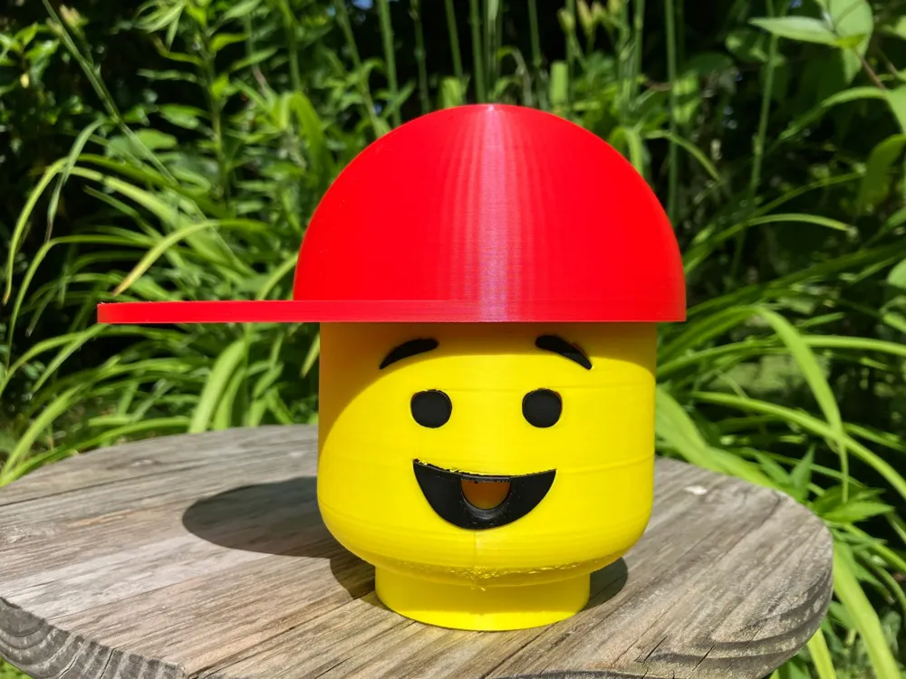 "Turn My Cap" - Lego Head Candy Dispenser by leopoldwalter11 MakerWorld ...