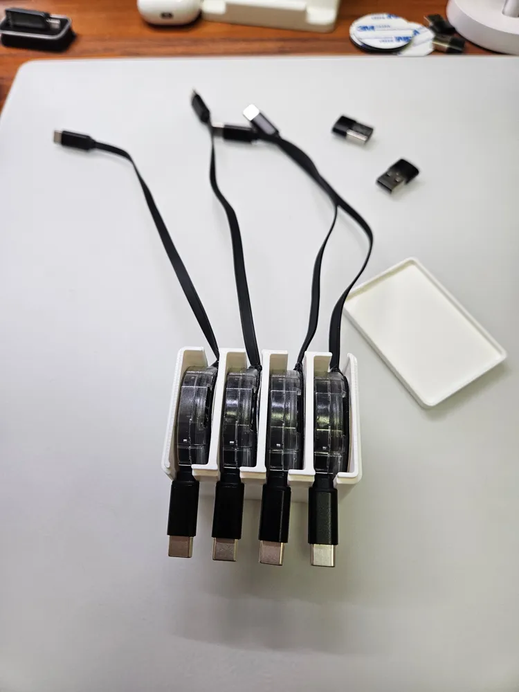 70cm Retractable Charging Cable Storage Box by vakahala MakerWorld ...