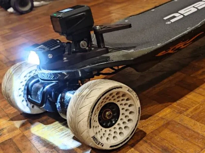 Ace Deck X3 Electric Skateboard Front Protection Handle Headlight ...