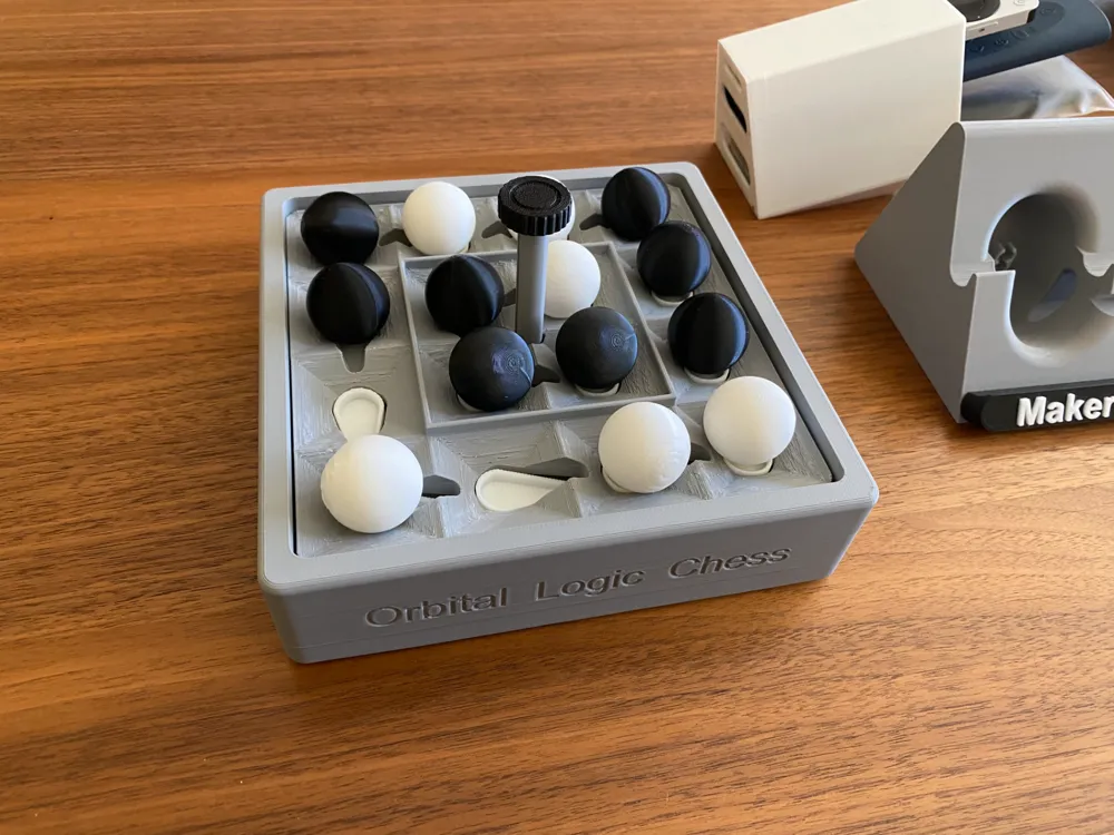 Orbital Logic Chess - Free 3D Print Model - MakerWorld