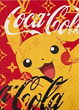Hue forge Pikachu X Coca X LV by CreArtEure - MakerWorld