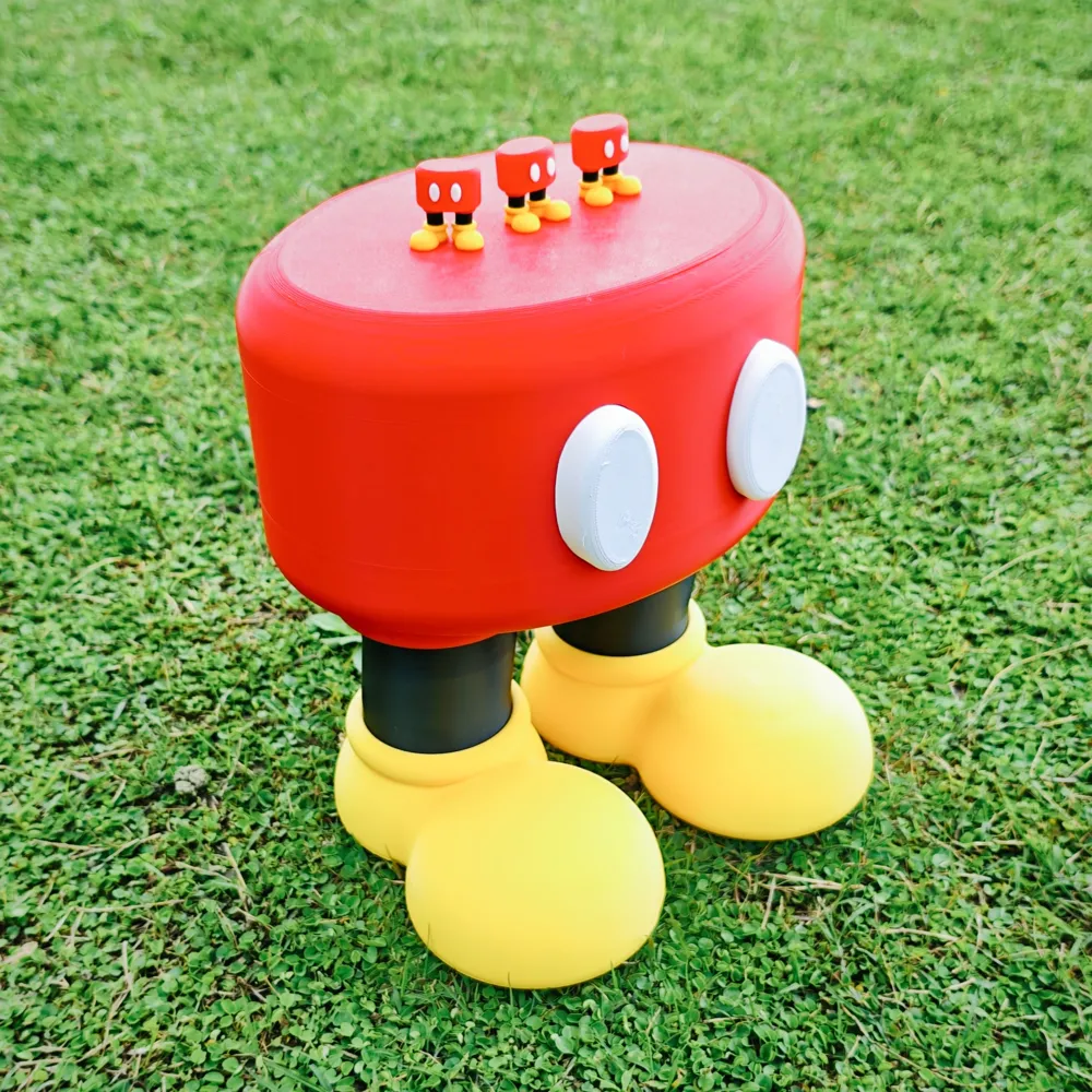 Mickey Chair Chair and Mini Mickey Mouse Chair - Free 3D Print Model ...