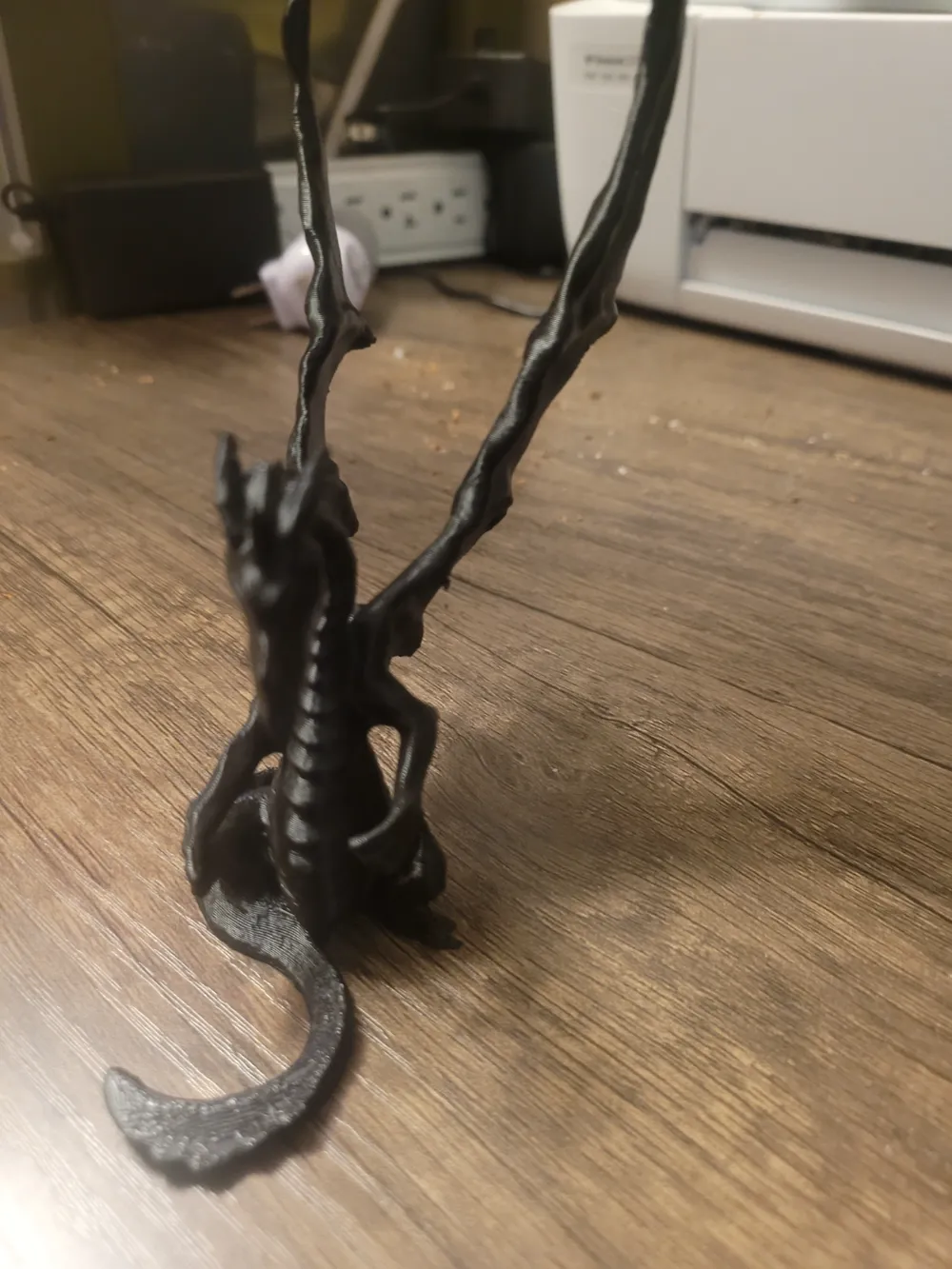 Winged Dragon Sitting 3d Scan from old statue by Odin0425 - MakerWorld