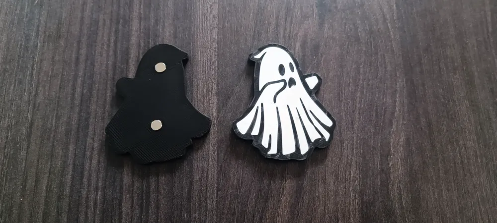 ghost magnet Remixed by Mayo - MakerWorld